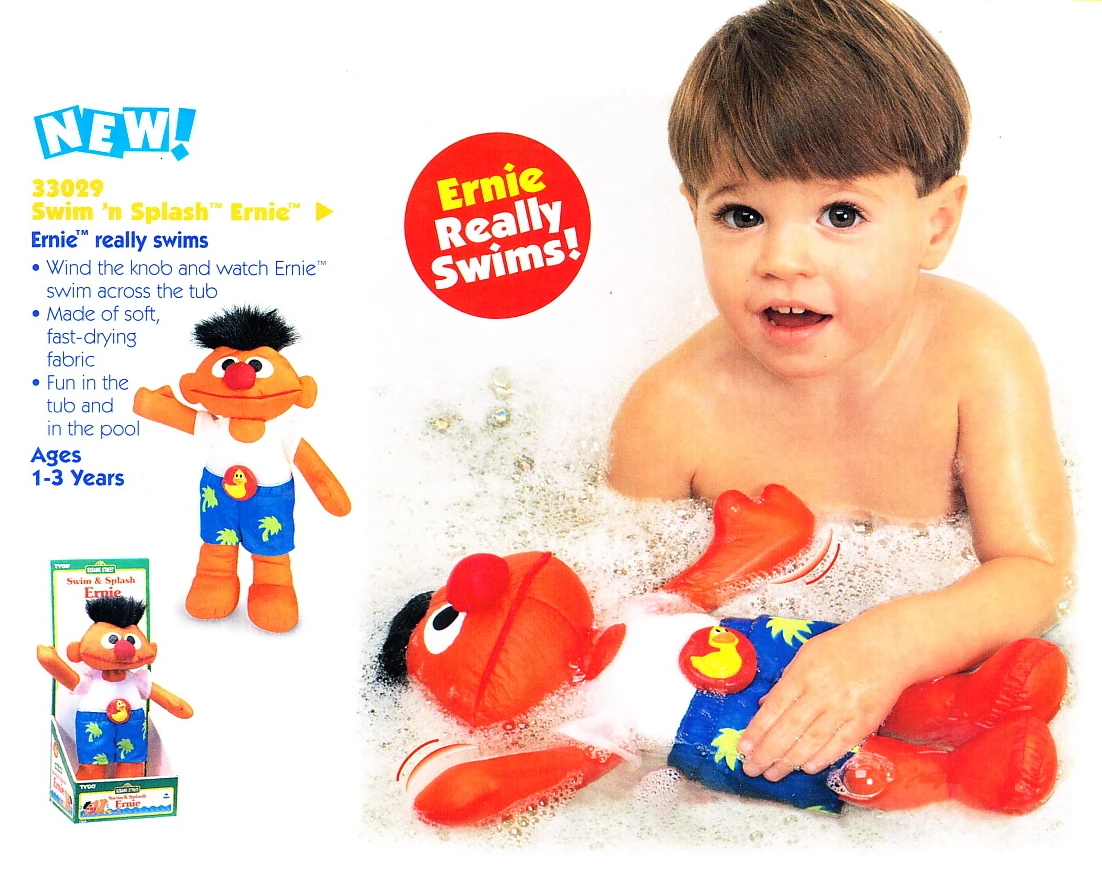 Swim & Splash Ernie | Muppet Wiki | Fandom