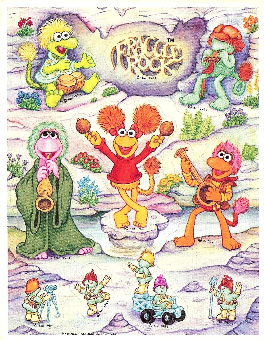 Fraggle Rock stickers (Hallmark) | Muppet Wiki | Fandom