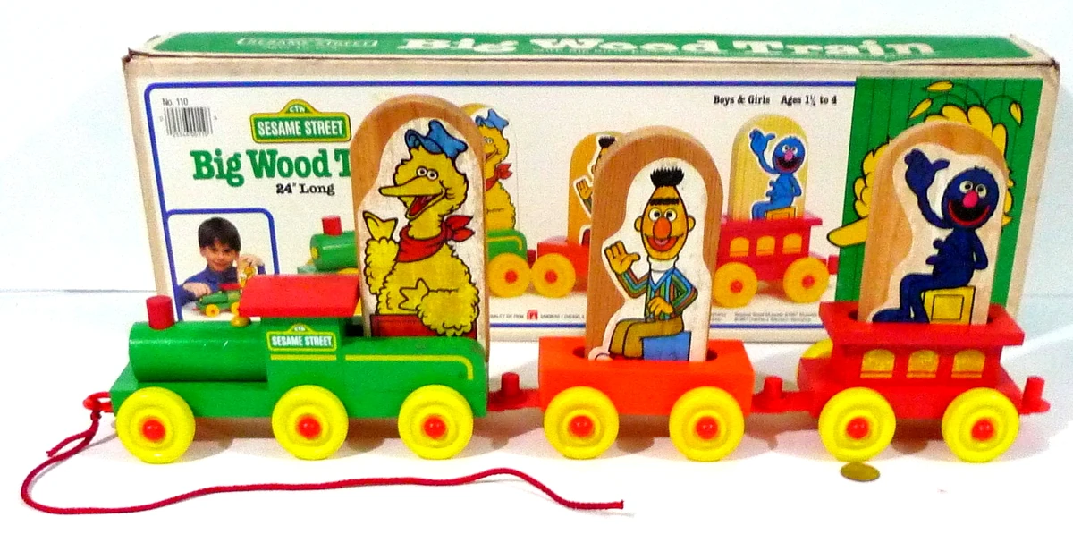 Sesame Street Big Wood Train | Muppet Wiki | Fandom