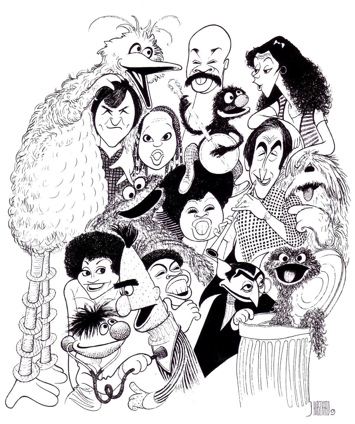Al Hirschfeld | Muppet Wiki | Fandom