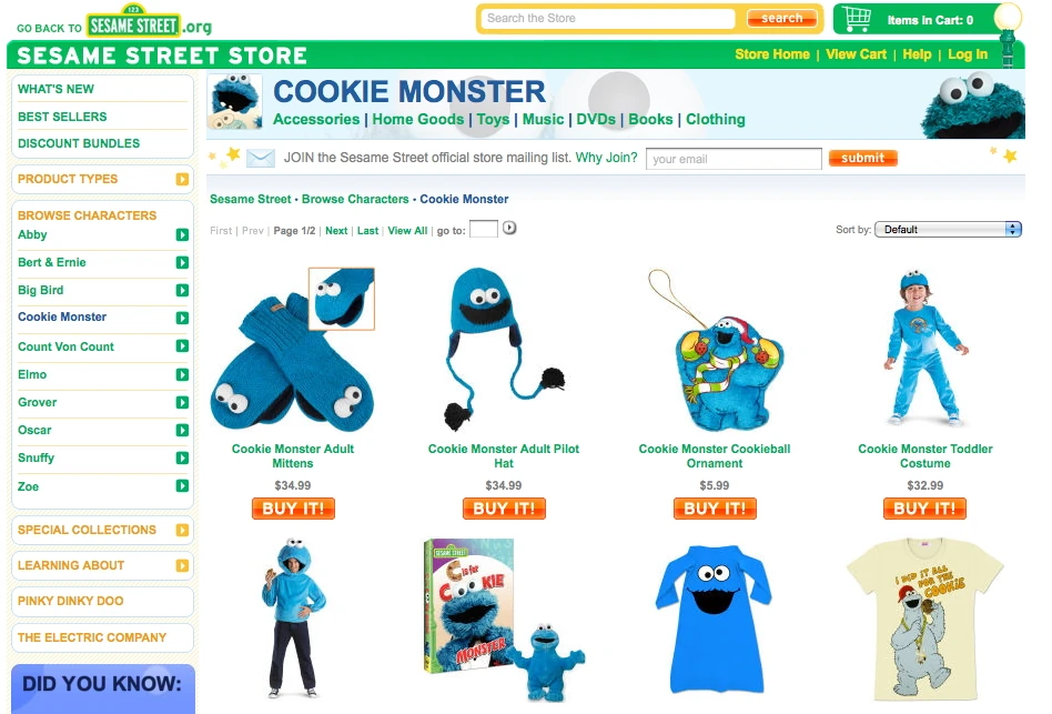 Sesame Street Store | Muppet Wiki | Fandom