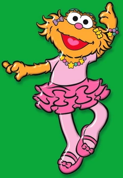 Zoe Sesame Street Clipart