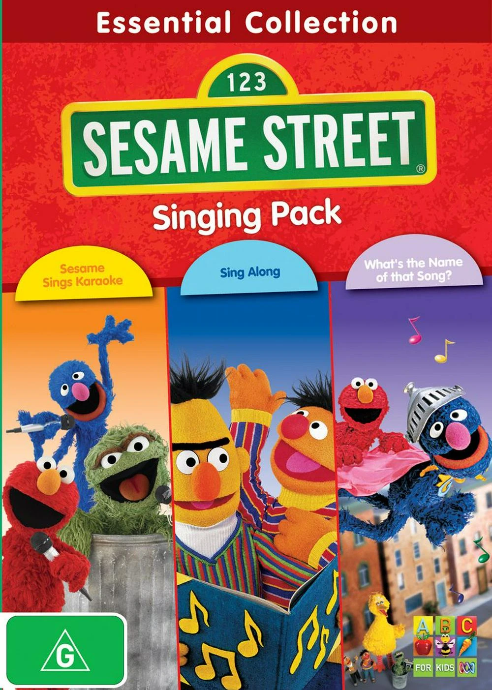Sesame Street Dvd Collection 4 Kid Favorites: Sesame Street Collection
