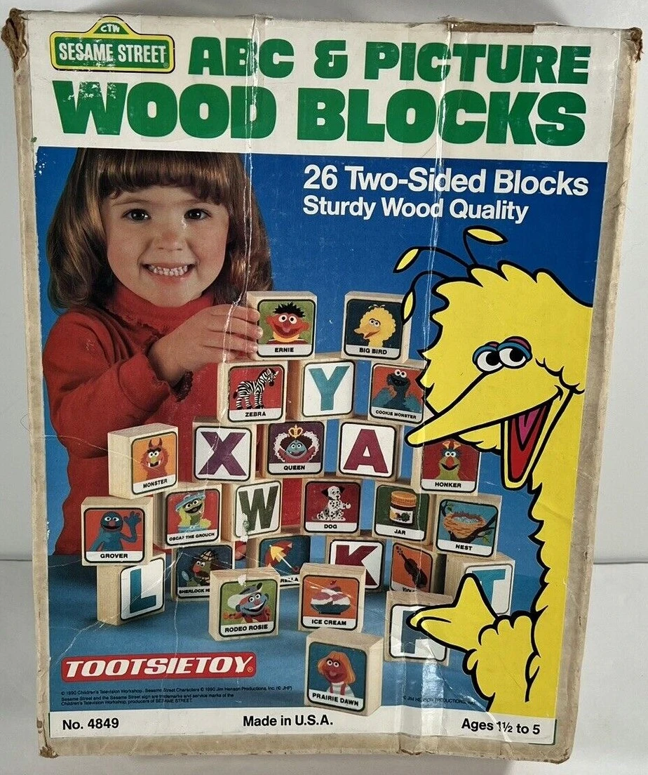 Sesame Street ABC & Picture Wood Blocks | Muppet Wiki | Fandom