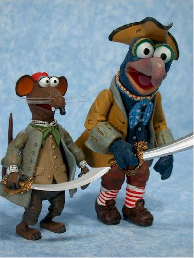 Cabin Boy Gonzo and Rizzo Action Figures | Muppet Wiki | Fandom