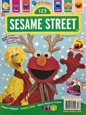 Sesame Street Magazine (Nov - Dec 2015) | Muppet Wiki | Fandom