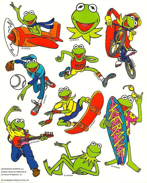 Muppet stickers (American Greetings) | Muppet Wiki | Fandom