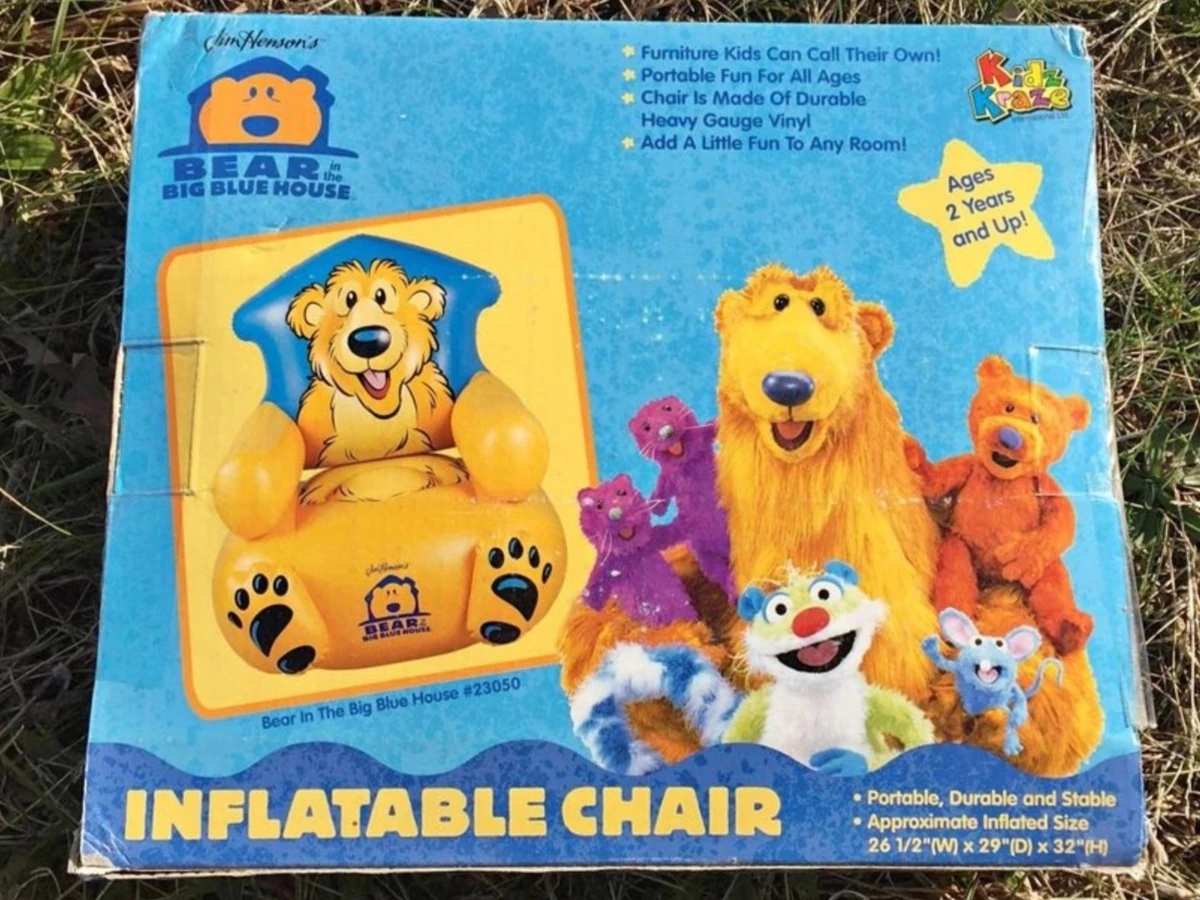 Bear in the Big Blue House inflatable chair | Muppet Wiki | Fandom