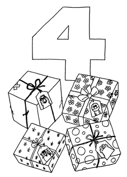 sesame street count coloring page