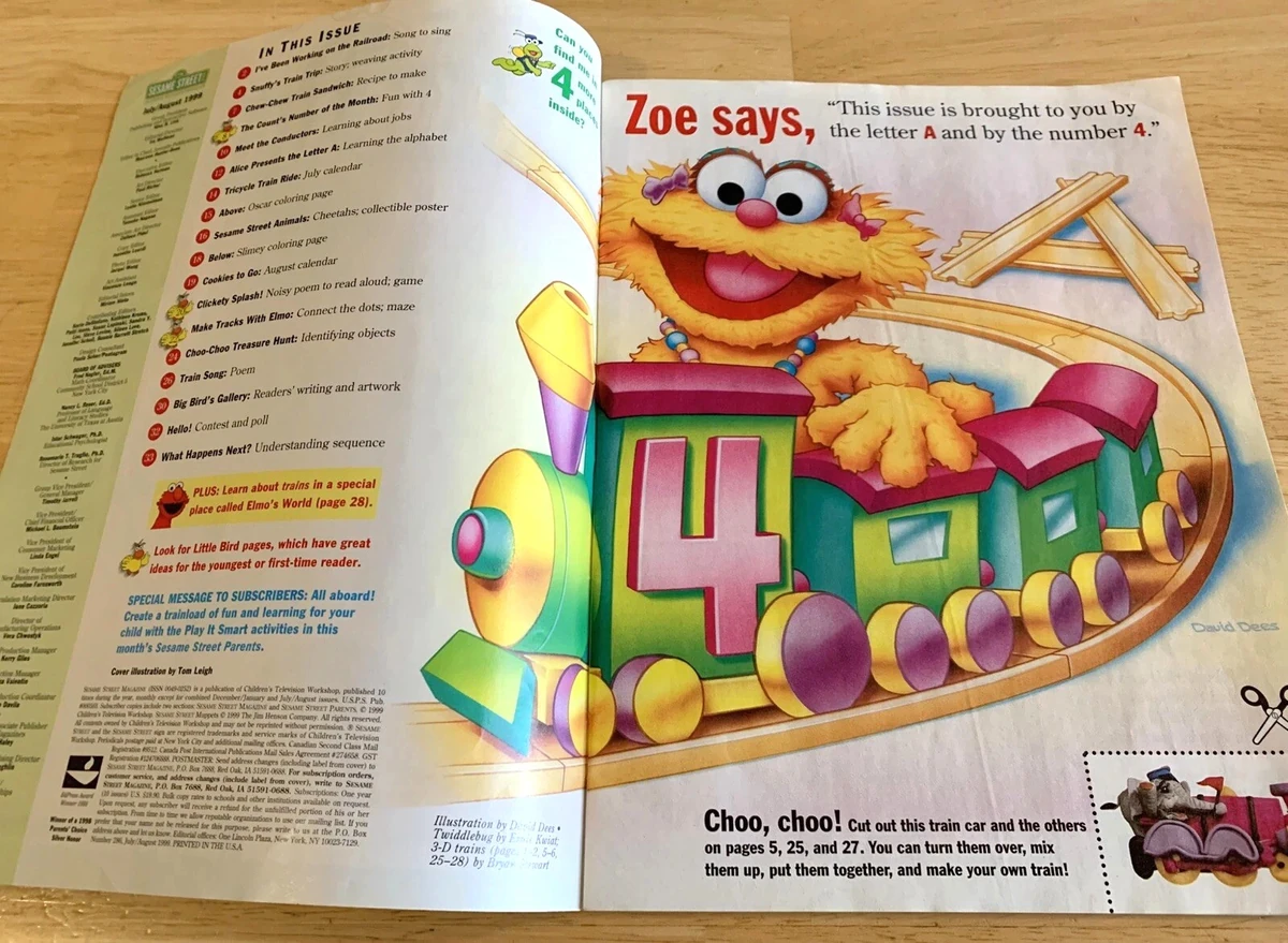 Sesame Street Magazine (Jul - Aug 1999) | Muppet Wiki | Fandom