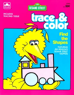 sesame street coloring pages shapes