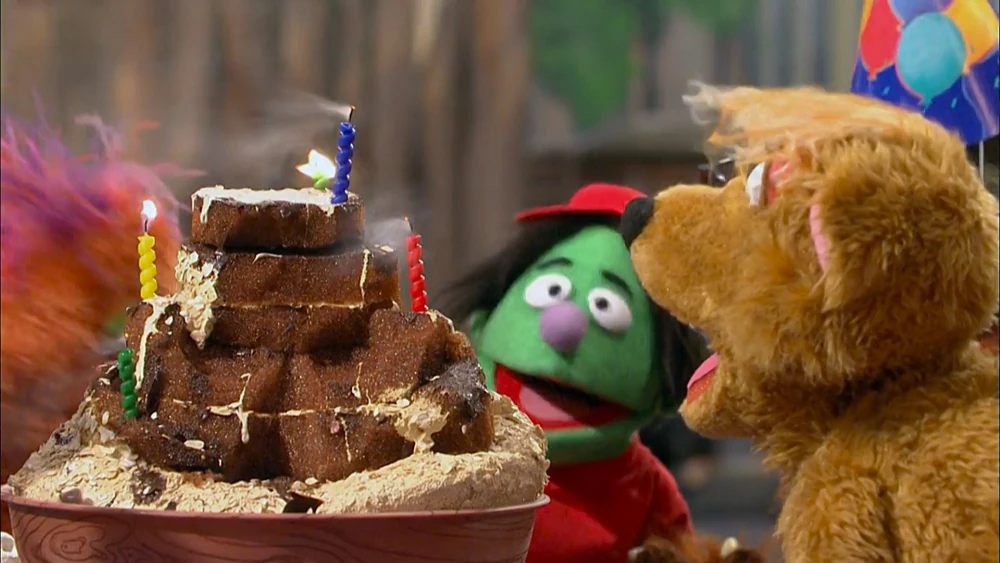 Curly Bear Sesame Street