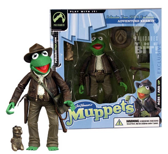 Adventure Kermit Action Figure | Muppet Wiki | Fandom