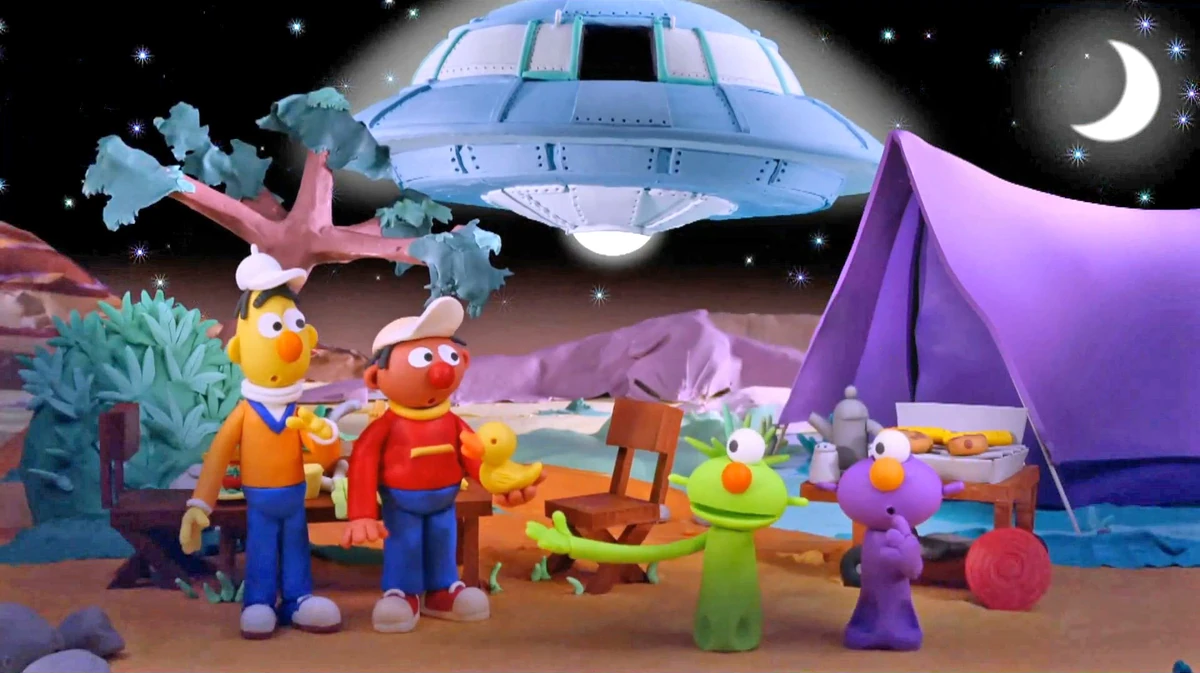 Bert and Ernie's Great Adventures: Alien Spaceship | Muppet Wiki | Fandom