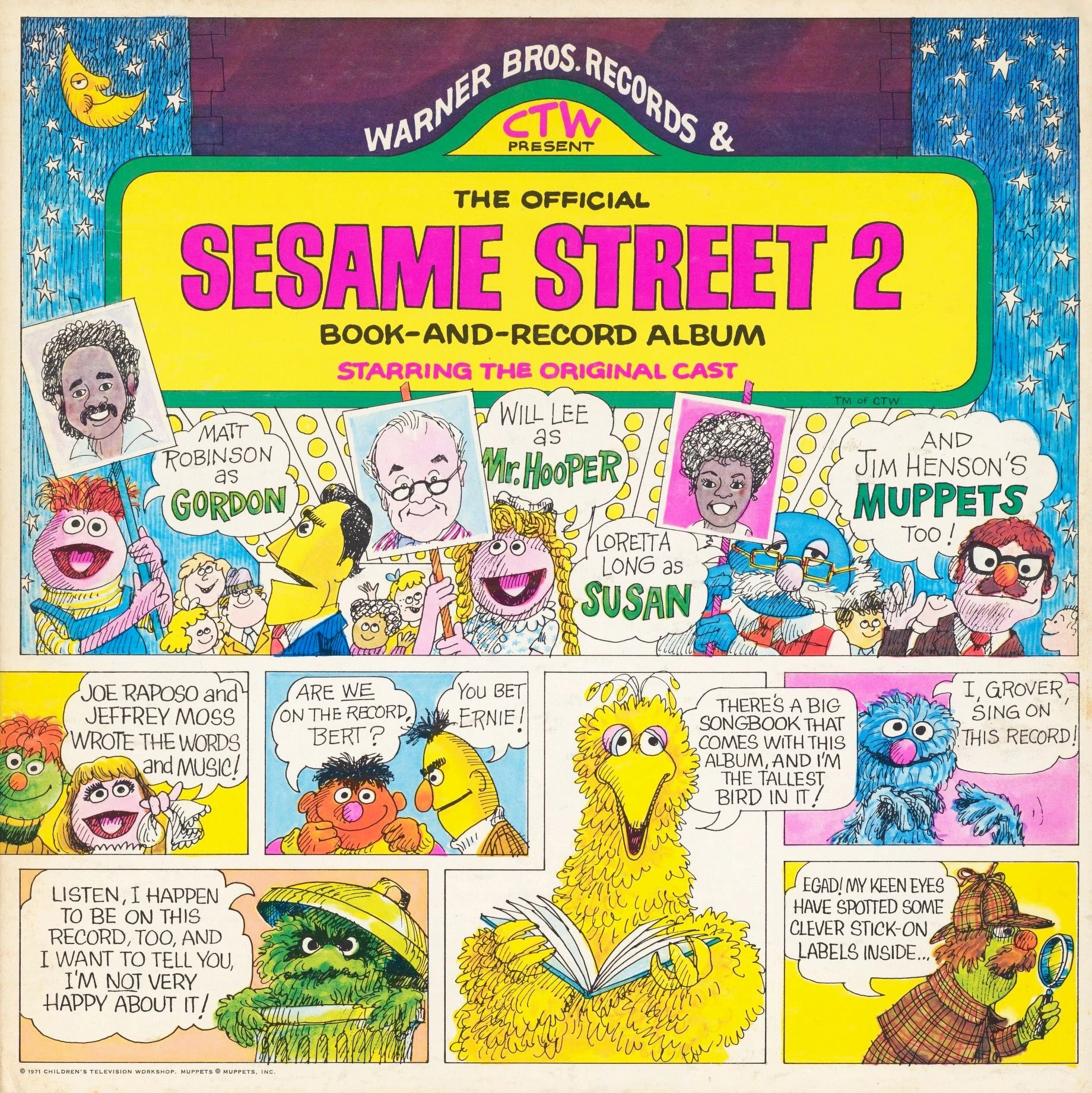 The Official Sesame Street 2 Book-and-Record Album | Muppet Wiki | Fandom