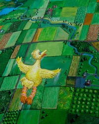 Big Bird in flight | Muppet Wiki | Fandom