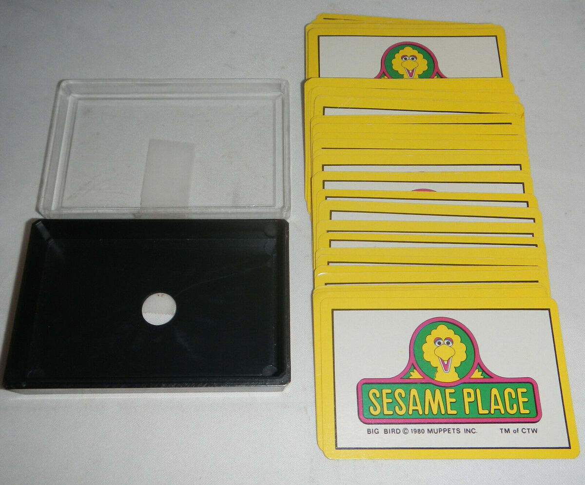 Sesame Place playing cards | Muppet Wiki | Fandom