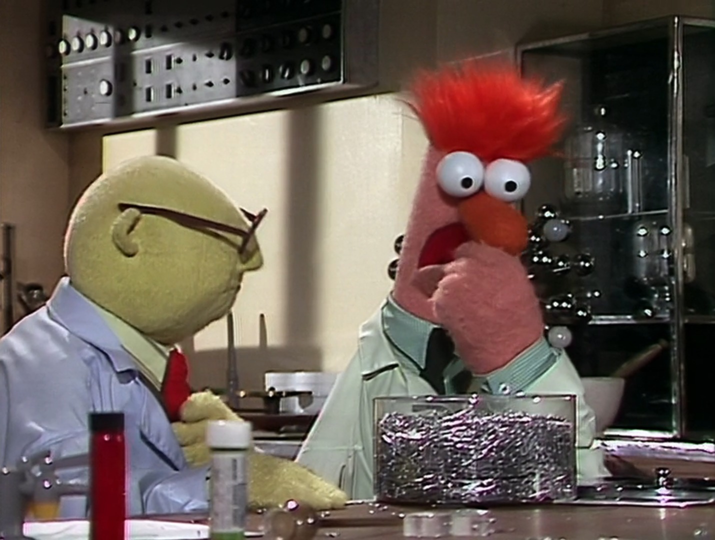 Science Beaker Muppets
