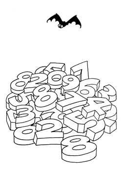 count von count coloring pages printable