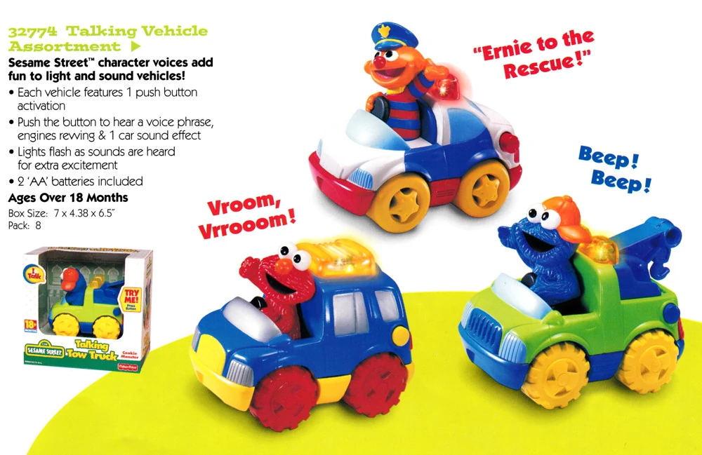 Sesame Street Talking Vehicles | Muppet Wiki | Fandom
