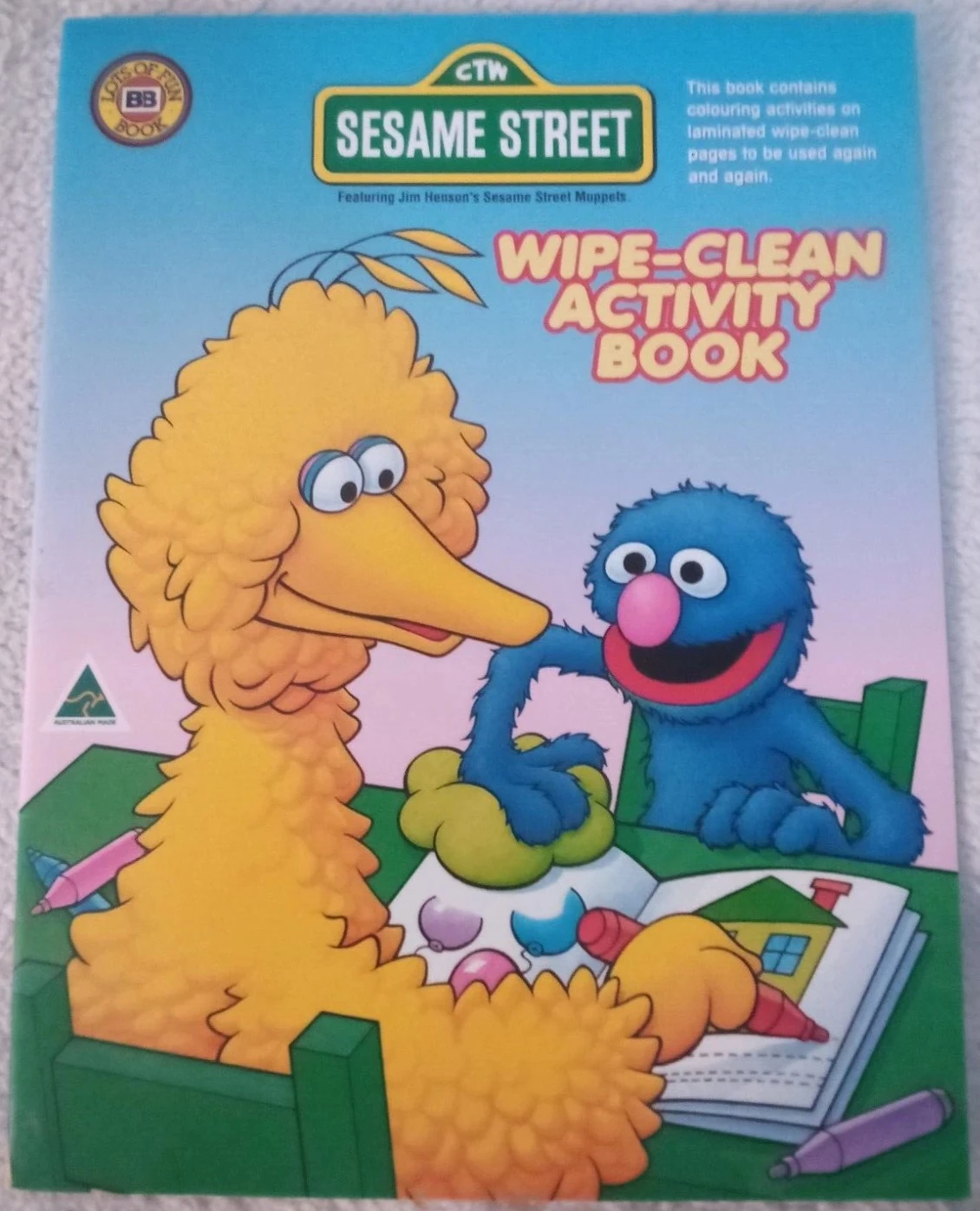 Sesame Street Wipe-Clean Activity Book | Muppet Wiki | Fandom