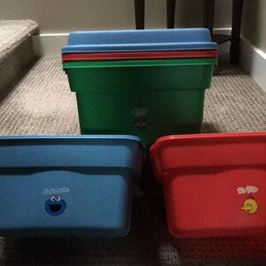 Sesame Street storage containers (Rubbermaid) | Muppet Wiki | Fandom