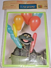 1, Rue Sésame postcards | Muppet Wiki | Fandom