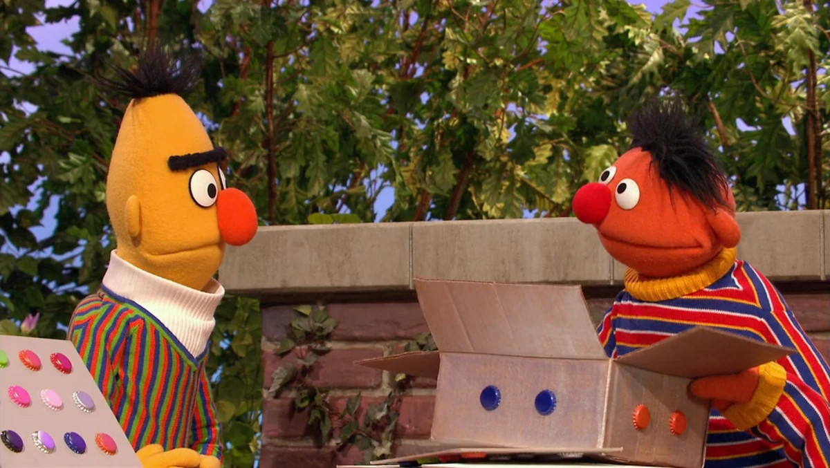 Ernie and Bert: Bottlecap Box | Muppet Wiki | Fandom