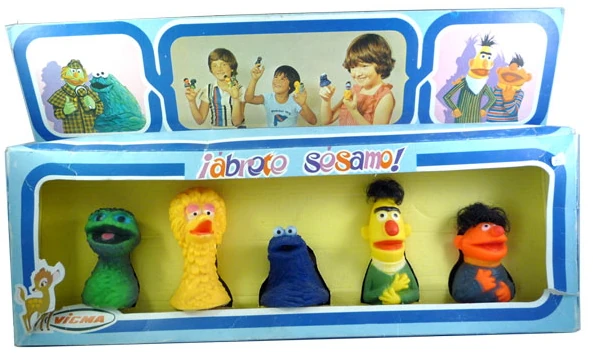 Ábrete Sésamo finger puppets | Muppet Wiki | Fandom