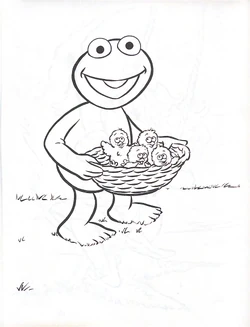 kermit the frog coloring book