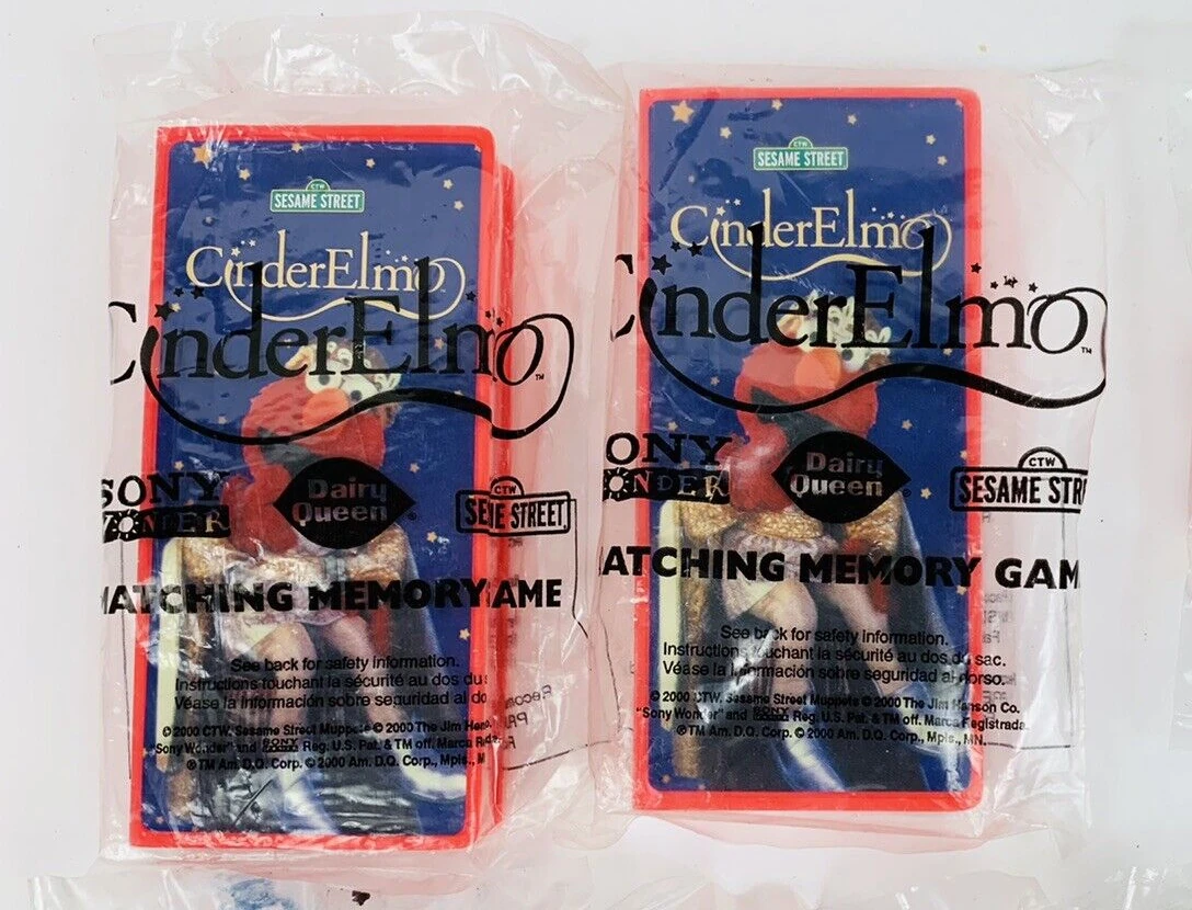 CinderElmo toys (Dairy Queen) | Muppet Wiki | Fandom