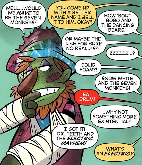 Inside jokes (Muppet comics) | Muppet Wiki | Fandom