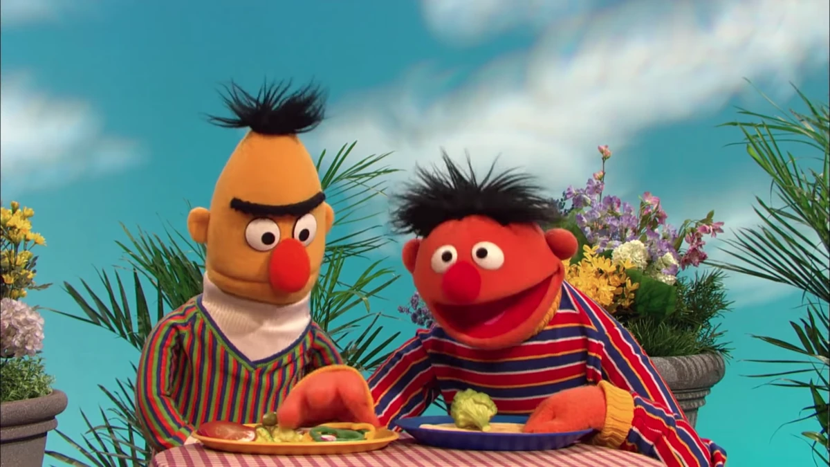 Ernie and Bert: Pizza is a Sometime Food | Muppet Wiki | Fandom