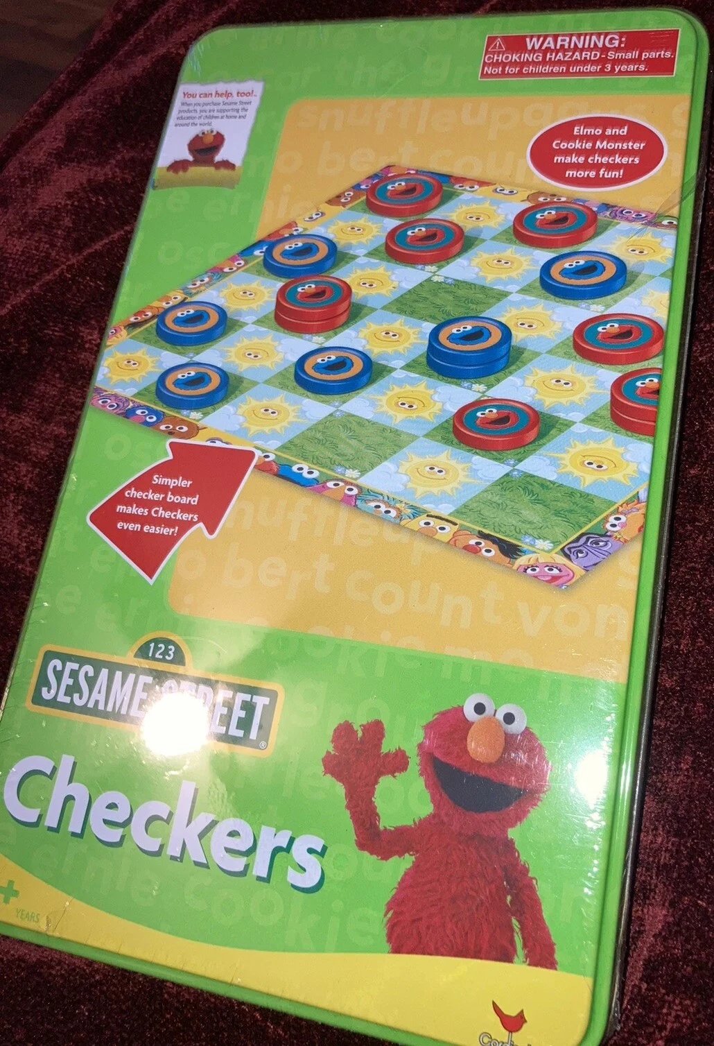 Sesame Street checkers (Cardinal) | Muppet Wiki | Fandom