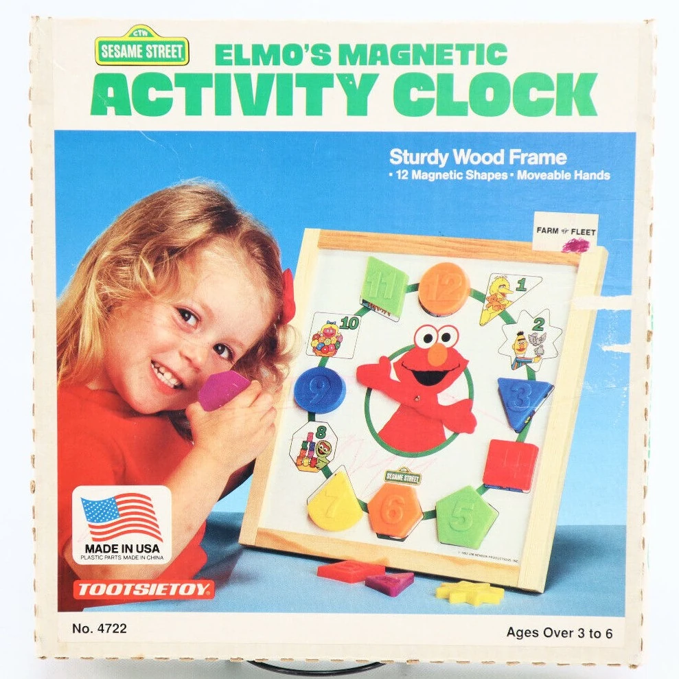 Elmo's Magnetic Activity Clock | Muppet Wiki | Fandom