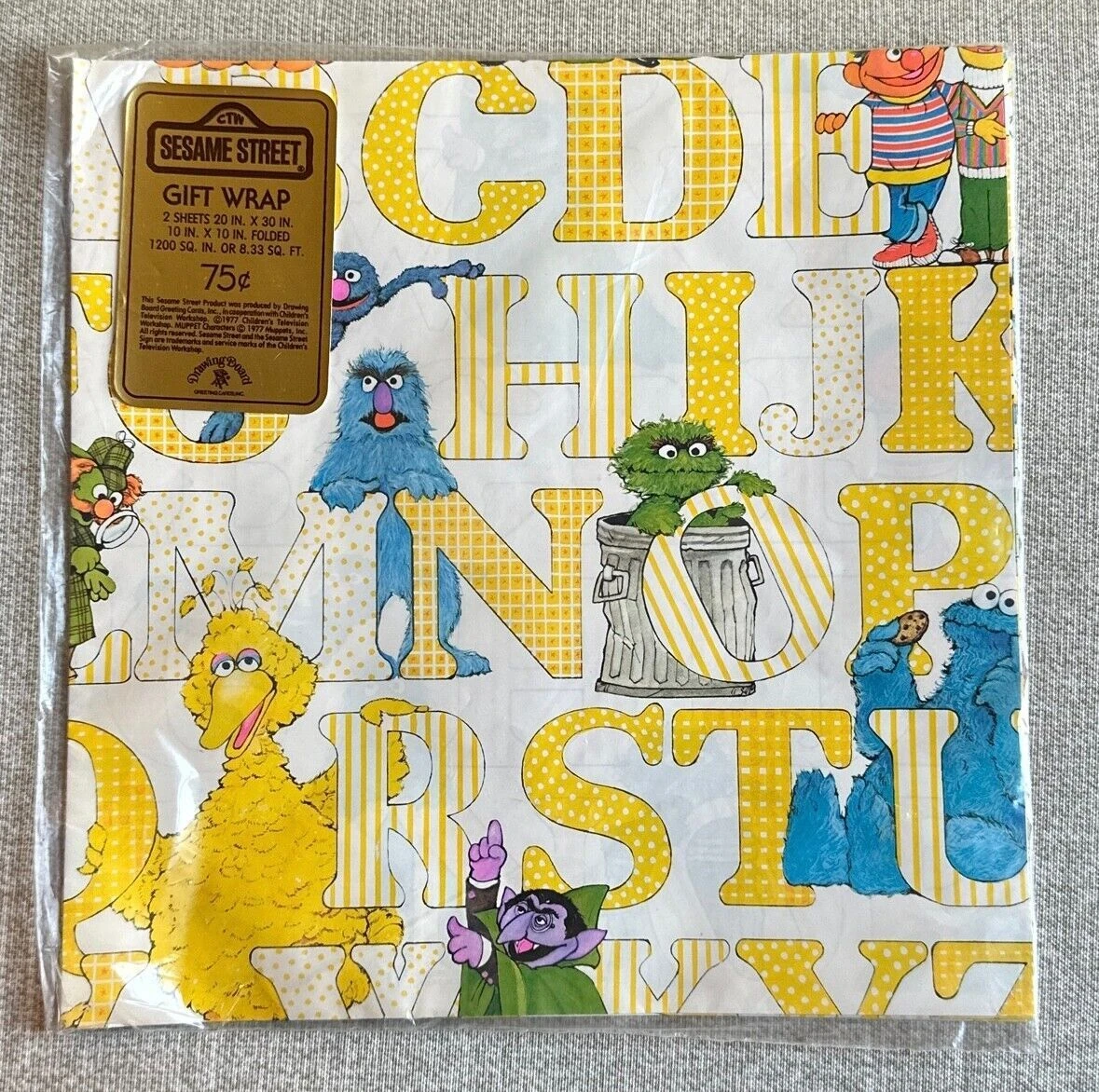 Sesame Street wrapping paper (Drawing Board) | Muppet Wiki | Fandom