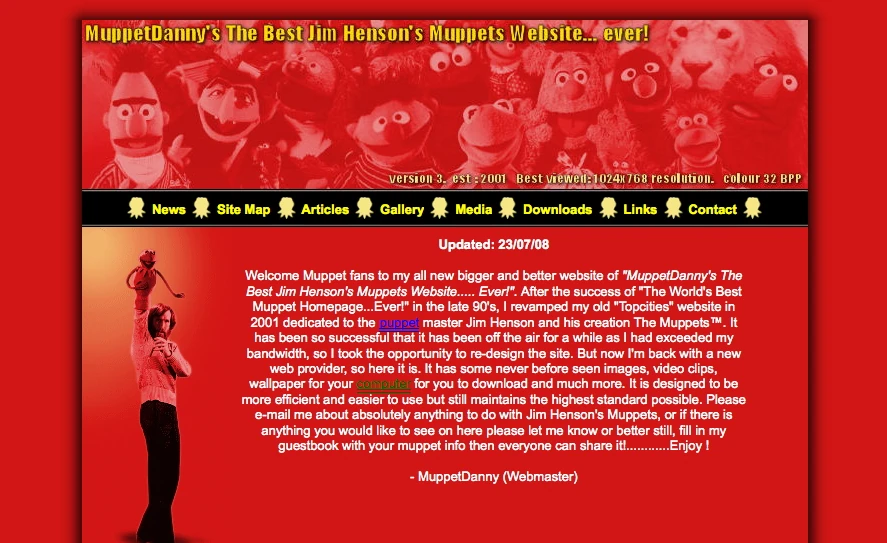 MuppetDanny's The Best Jim Henson's Muppets Website..... Ever! | Muppet ...