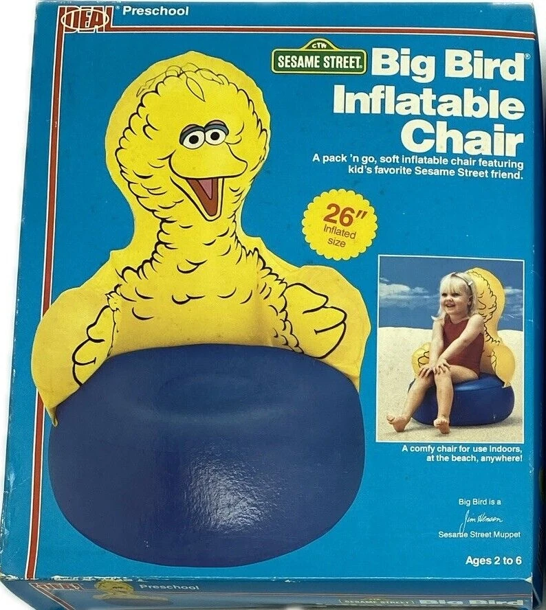 Sesame Street inflatable chairs | Muppet Wiki | Fandom