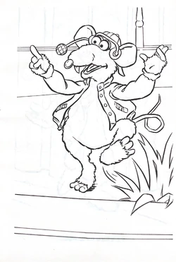 rizzo the rat coloring pages