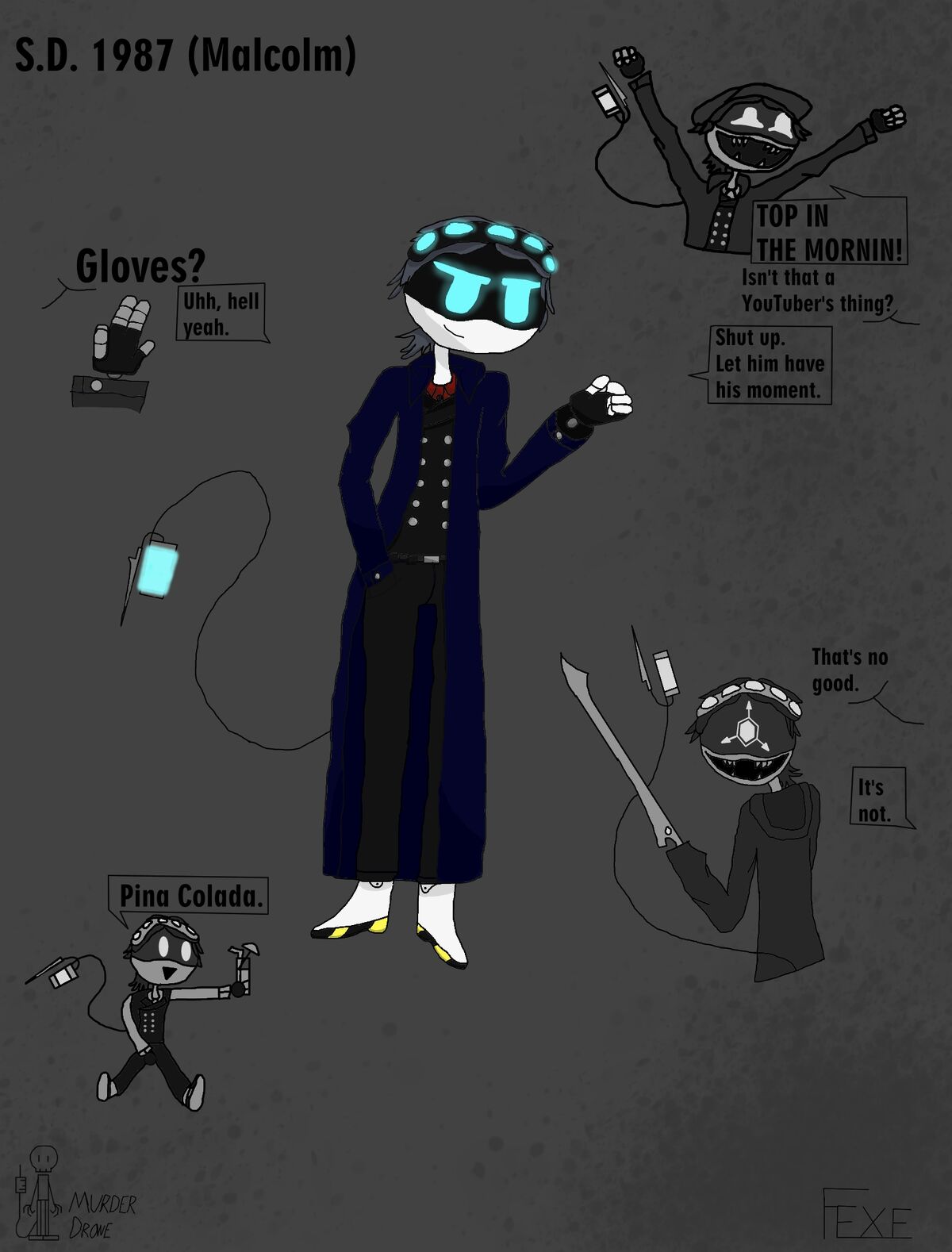 Serial Designation 1987 Malcolm Multiverse Of Disassembly Wiki Fandom