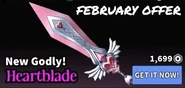 Heartblade | Murder Mystery 2 Wiki | Fandom