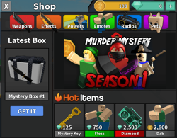 Shop | Murder Mystery 2 Wiki | Fandom