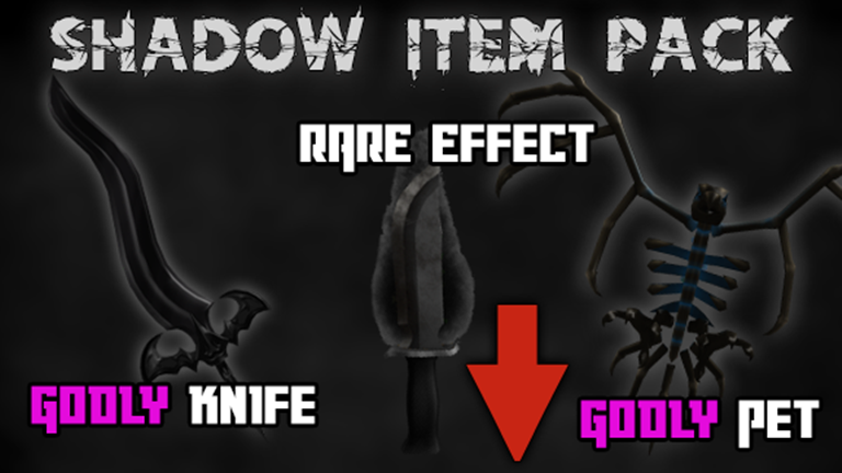 Shadow Item Pack | Murder Mystery 2 Wiki | Fandom