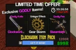 Clockwork Item Pack | Murder Mystery 2 Wiki | Fandom