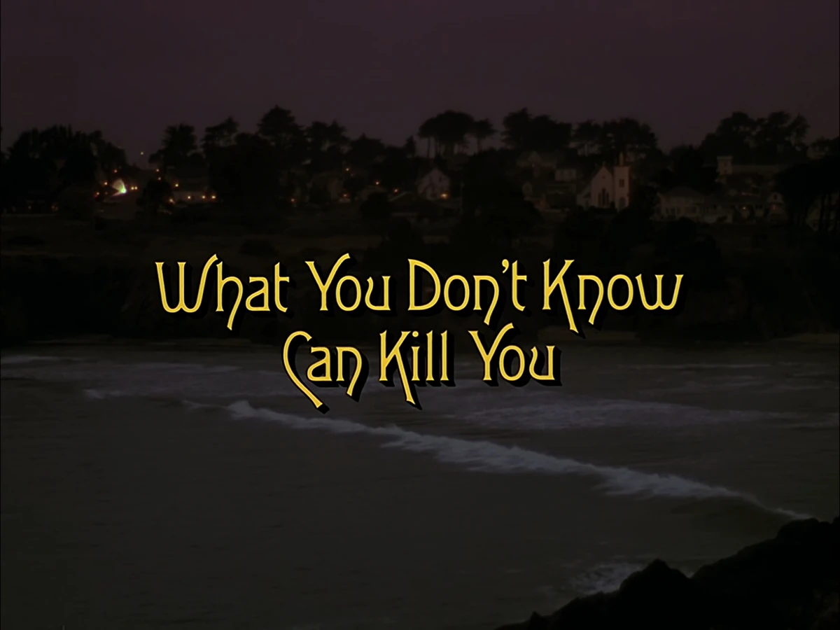 What You Don't Know Can Kill You | Murder, She Wrote Wiki | Fandom
