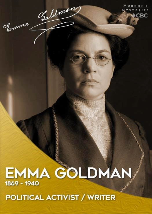 Emma Goldman | Murdoch Mysteries Wiki | Fandom