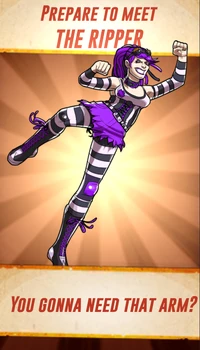 Rita "The Ripper" Pain | Muscle Hustle Wrestlerpedia Wiki | Fandom