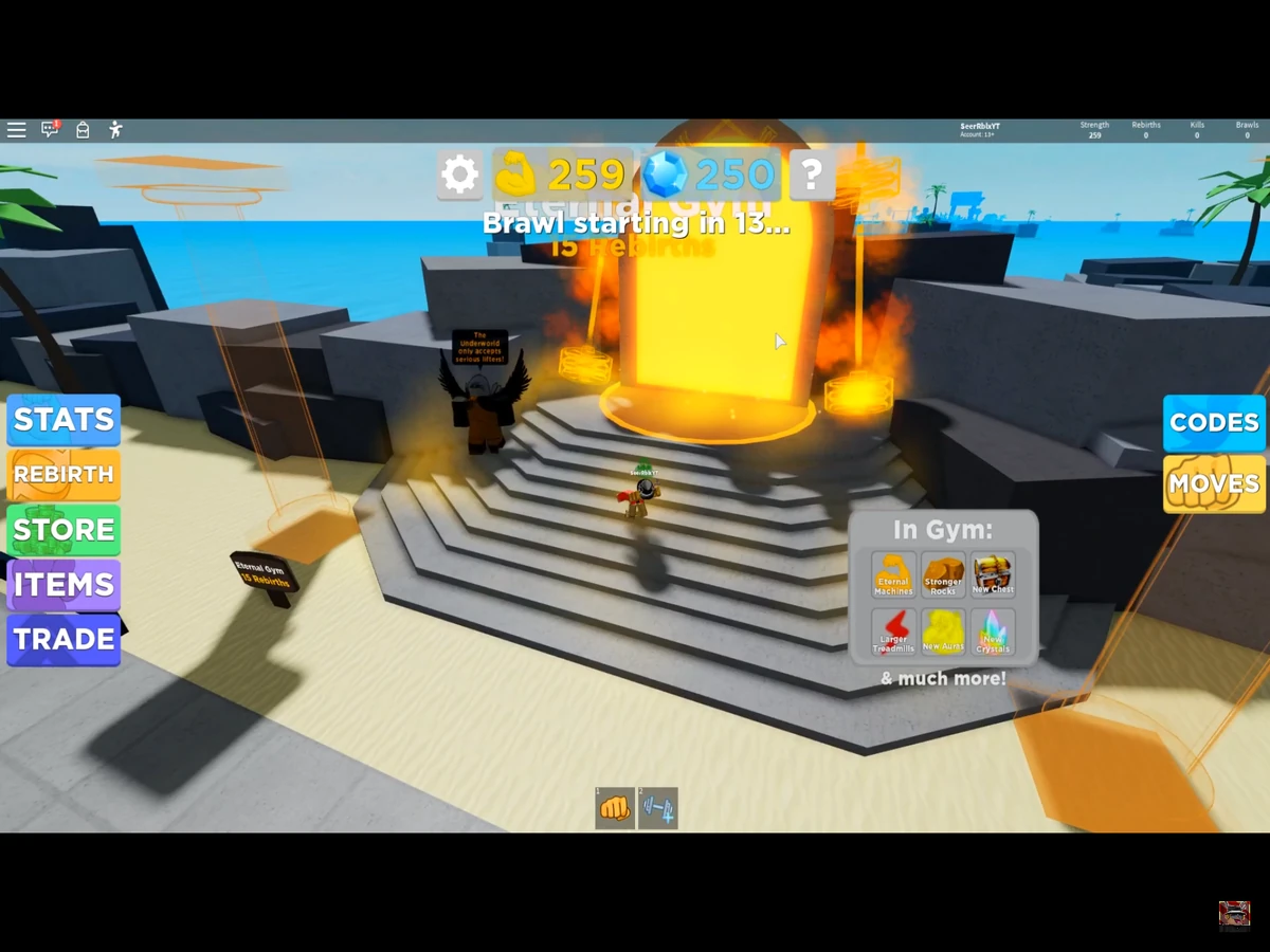 Eternal Gym | Muscle Legends Wiki | Fandom