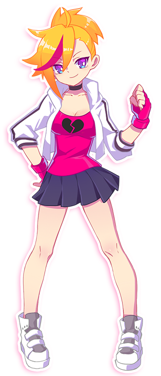 Rin Bassist Muse Dash Rin Muse Dash Muse Dash Official Art Third Party Source 1girl