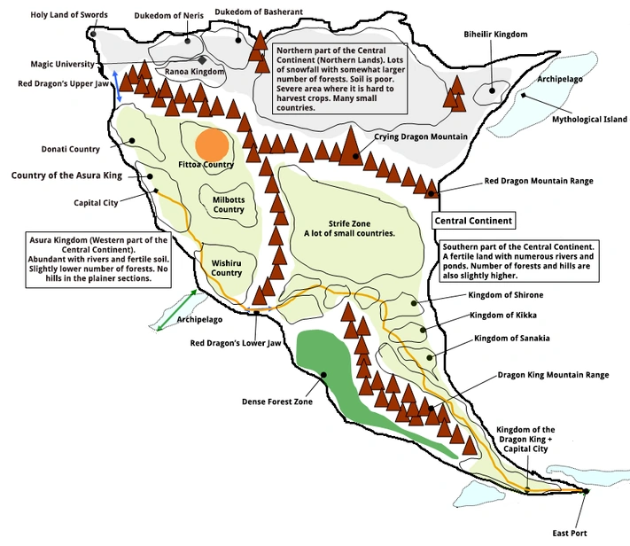 User blog:Blonkevnoci/Central Continent | Mushoku Tensei Wiki | Fandom